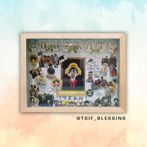 Jual Frame 5R - Gift/Anniversary/Graduation (Custom) - Jakarta Barat ...