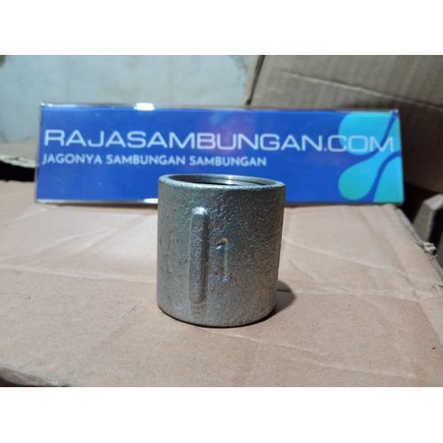 Jual Sok Drat Dalam Besi 1 inch Fitting Pipa Saluran Air Sock Soket ...