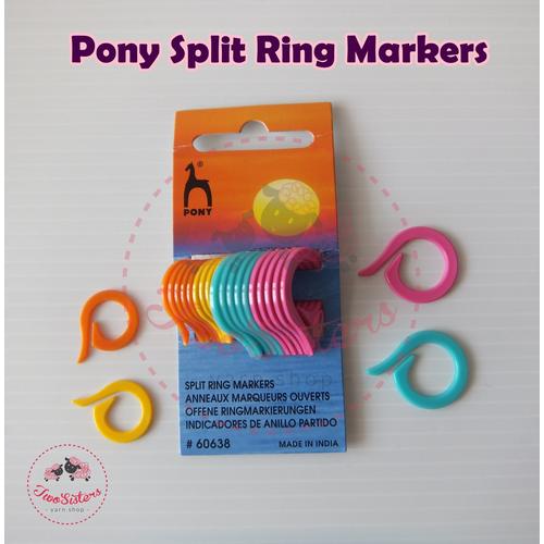 Jual Alat Rajut - Pony Split Ring Markers (Tools 12) - Kota Bandung - 2Sisteryarnshop | Tokopedia