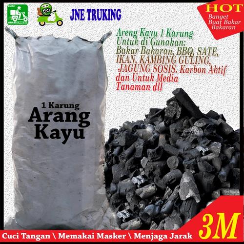 Jual ARANG KAYU/ARENG KAYU 1KARUNG/LUMP CHARCOAL/BAKARAN/KARBON AKTIF ...