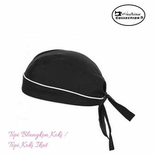 Jual Topi chef ikat - hitam A, all size - Jakarta Barat - Hadrian ...