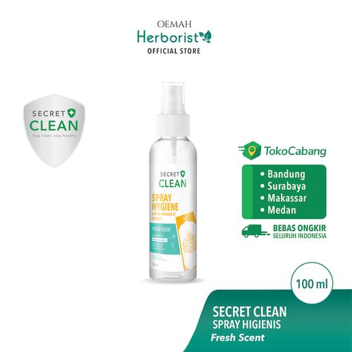 Promo Secret Clean Spray Hygiene Fresh Scent - 100ml - Jakarta Barat ...