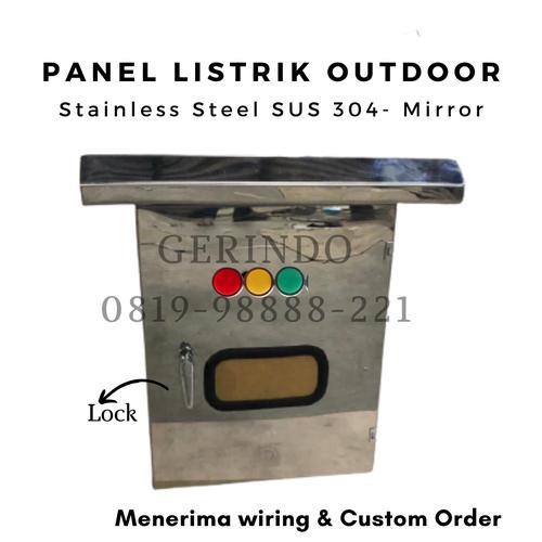 Jual Box Panel Listrik Stainless 50x40x20cm Outdoor SUS304 -Mirror-GT ...
