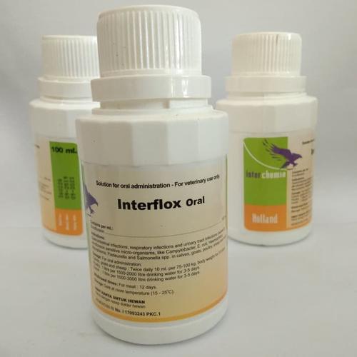 Jual Obat Infeksi saluran Pernafasan,Pencernaan Hewan (Interflox Oral ...