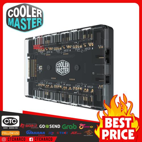 Jual Cooler Master Masterfan ARGB & PWM HUB 1 - 6 Port [MFX-ZHHN-1NNN6 ...