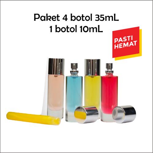 Jual In parfume Bandung "PAKET HEMAT" 4 Botol 35ml + 1 botol 10ML ...