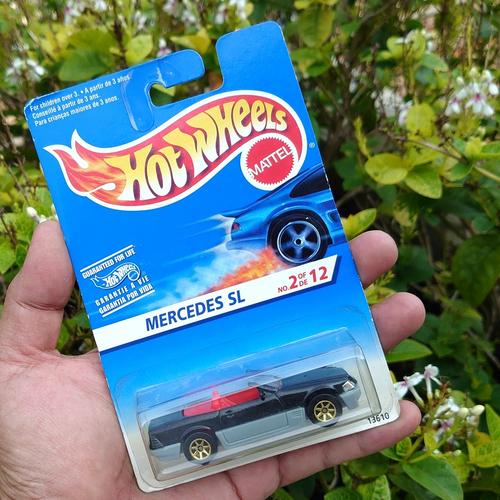 Jual Hot Wheels 1995 #342 Model Series FE Mercedes SL | 500SL Gold SP7 ...