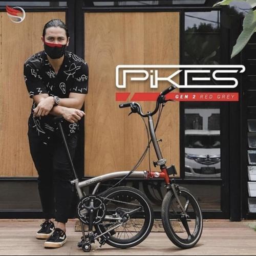 Jual Sepeda Lipat Element Pikes Gen 2 CJ Series Bonus Tas Helm Toolkit ...