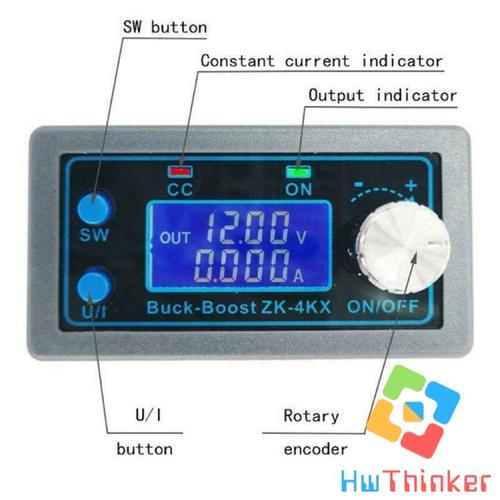 Jual ZK-4KX ZK4KX DC DC Step Up Down Buck Boost Converter CC CV 0.5-30V ...