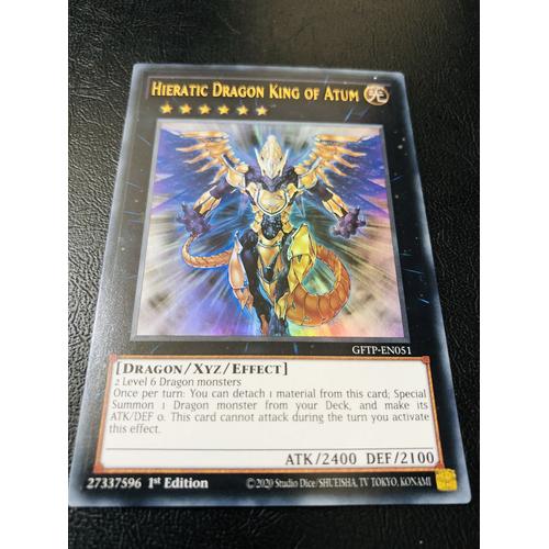 Jual kartu yugioh original hieratic dragon king of atum ultra rare - Jakarta Pusat - Antique ...