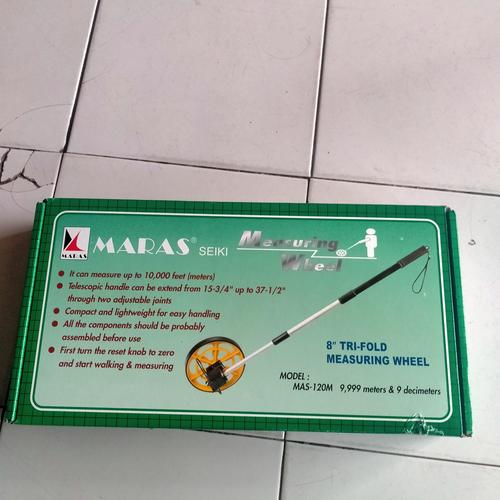 Jual Meteran Dorong Togoshi WM-120m Measuring Wheel - Jakarta Barat ...