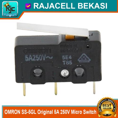 Jual OMRON SS-5GL Original 5A 250V Limit Switch Micro Switch Endstop Saklar - Kota Bekasi ...
