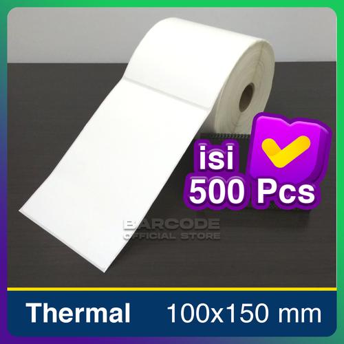 Jual LABEL STICKER THERMAL BARCODE CARGO 100mm X 150mm (1 LINE) isi 500 pcs - ECO 500 - Jakarta ...