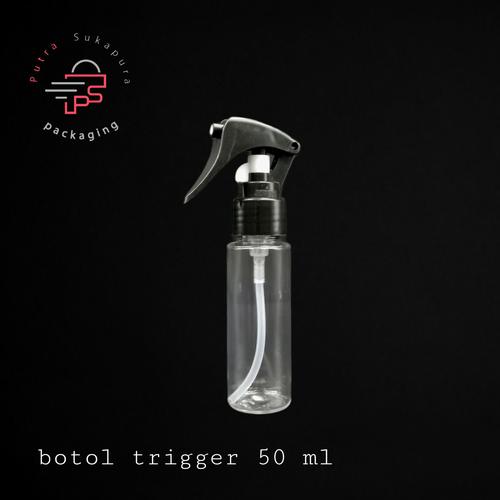 Jual botol spray trigger 50ml / botol mini trigger 50 ml - TUTUP BENING - Kab. Bogor - Putra ...