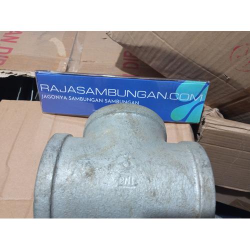 Jual TEE Besi 3 Inch Sambungan Pipa Paralon Cabang 3 T Ti Welding Las ...