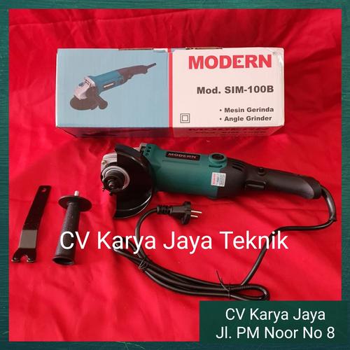 Jual Gerinda Modern SIM-100B / Mesin Grinda Tangan / Angle Grinder SIM ...