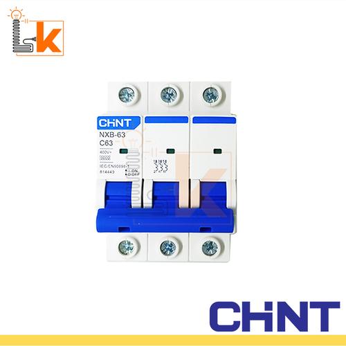 Jual CHINT MCB (Miniature Circuit Breaker) NXB-63 3P 6kA - C(A) 6-40 - Jakarta Barat ...