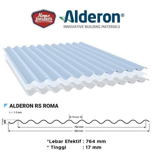 Jual Atap Alderon type RS Roma Grey-Tebal 10mm - Kota Surabaya ...