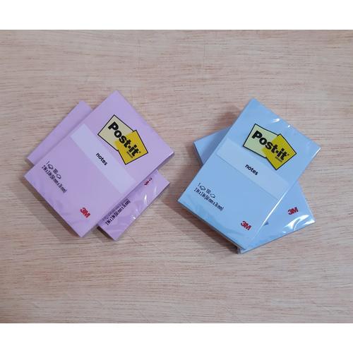 Jual STICKY NOTES MEMO TEMPEL 3M POST IT WARNA 50 MM X 75 MM STICK NOTE ...