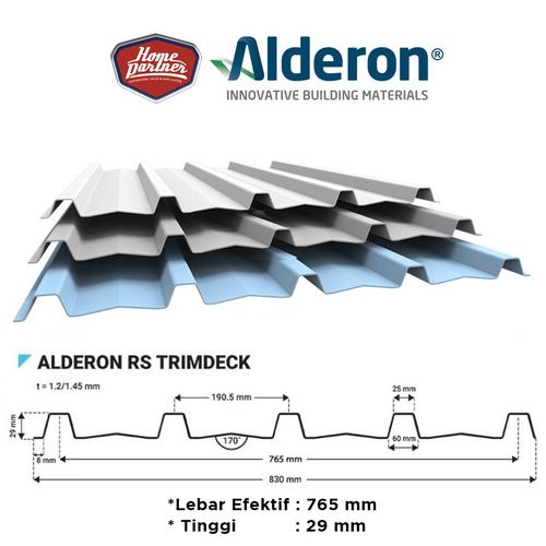 Jual Atap Alderon type RS Trimdek Grey - Tebal 1.45mm - Kota Surabaya ...