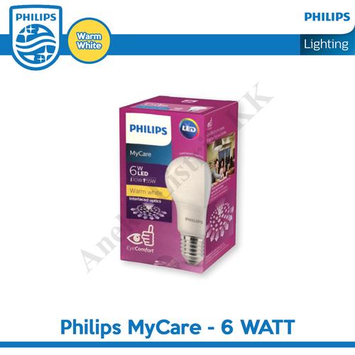 Jual Lampu LED PHILIPS 6w KUNING BOHLAM BULB 6watt WARM WHITE - No BubbleWrap - Jakarta Pusat ...