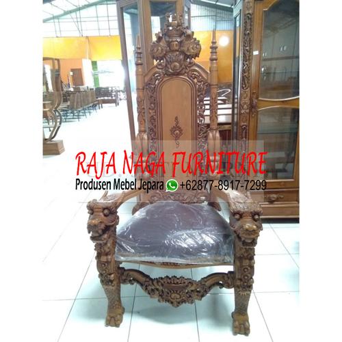 Jual Kursi Raja Naga Ukir Ruang Tamu Rumah Mewah Mebel Klasik Jepara ...