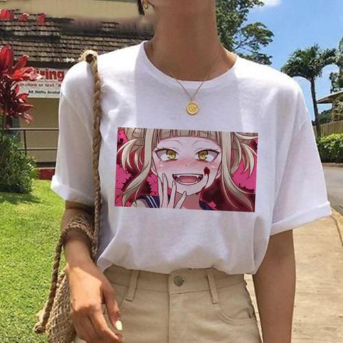 Jual Tshirt Bloody Himiko Toga White - Kota Medan - METRO ANIME STORE ...