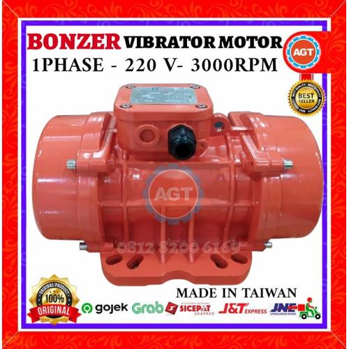 Jual BONZER 1PHASE-CVM-200S-130WATT-220VOLT 3000RPM 2POLE VIBRATOR ...