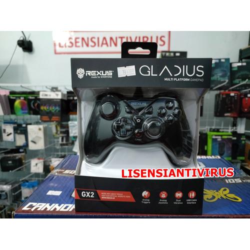 Jual Stick Stik Gamepad Rexus Gladius GX2 Pro Gaming Joystick PC LAPTOP ...