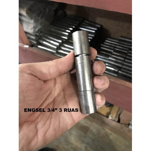 Jual ENGSEL PINTU PAGAR BESI / ENGSEL 3 RUAS / ENGSEL BUBUT - 1 1/2 ...