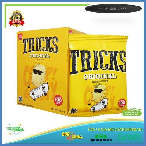 Jual Tricks Crisps Snack Kentang Panggang - Potato Baked Crisps 1 Box ...