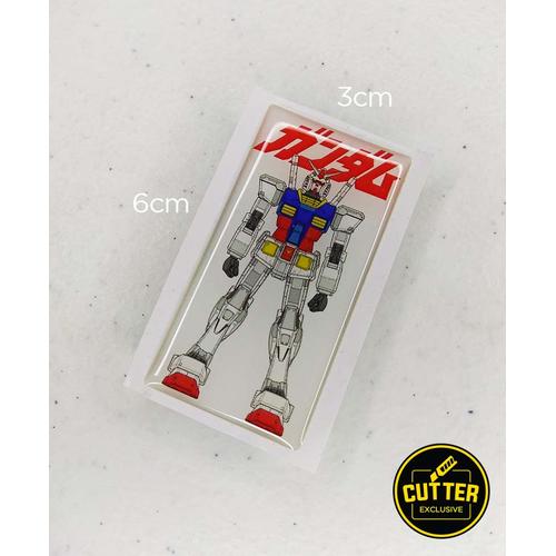 Jual emblem sticker resin GUNDAM RX-78 JAPAN VERSION - Kota Tangerang ...