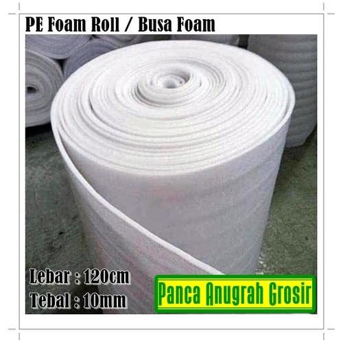 Jual PE Foam Roll / Underlayer Foam / Busa Foam Lebar 120cm Tebal 10mm ...