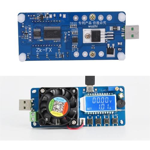 Jual 35w usb electronic load adjustable constant current resistor ...