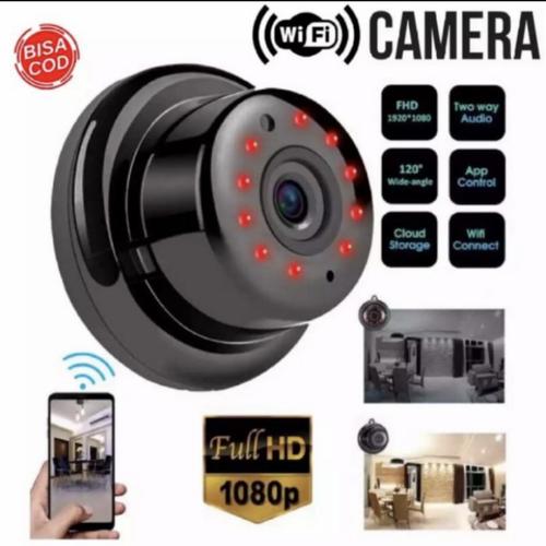 Jual IP camera HD Wireless Mini IPCAM wifi smart Net Cam Aplikasi V380 ...