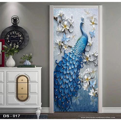 Jual WALLPAPER 3D CUSTOM PINTU WALLSTICKER PINTU DOOR STIKER HIASAN ...