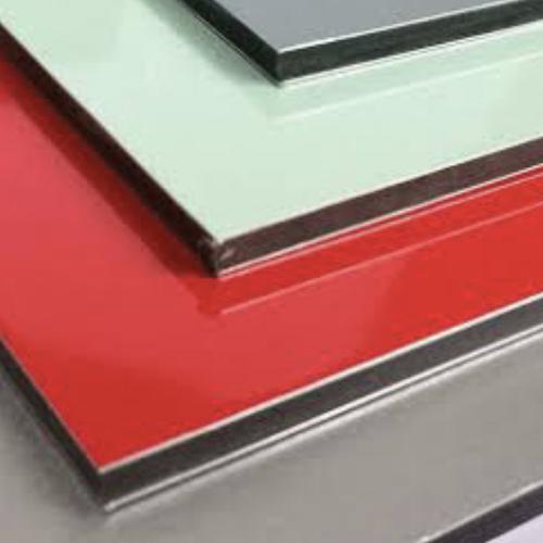 Jual aluminium composite panel seven 0,5 mm red glossy qs311 - Kota ...