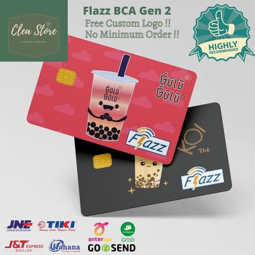 Jual Custom Kartu FLAZZ BCA Gen 2 sisi Bisa Cetak Custom Foto / Gambar ...