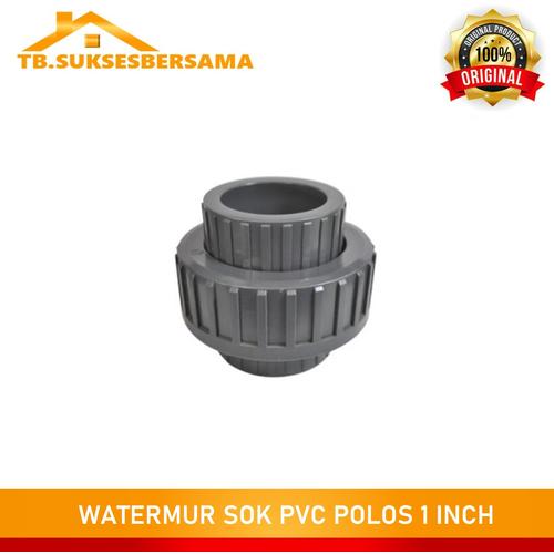 Jual SOK WATERMUR PVC WATER MUR UNION POLOS SAMBUNGAN WATERMUR PVC ...