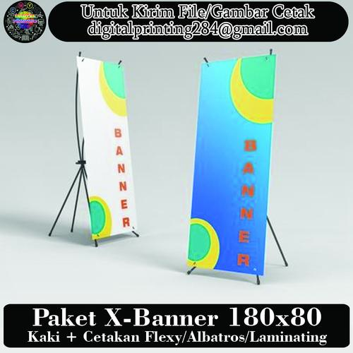 Jual Standing Banner X-Banner 180x80cm - Jakarta Barat - Digital ...