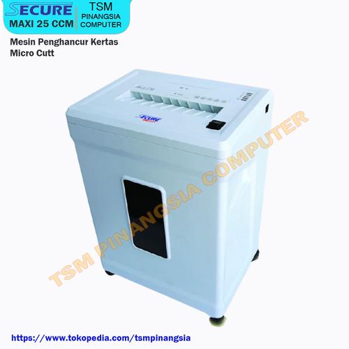 Jual Secure Maxi 25MCM Mesin Penghancur Kertas Potongan Micro Cutt ...
