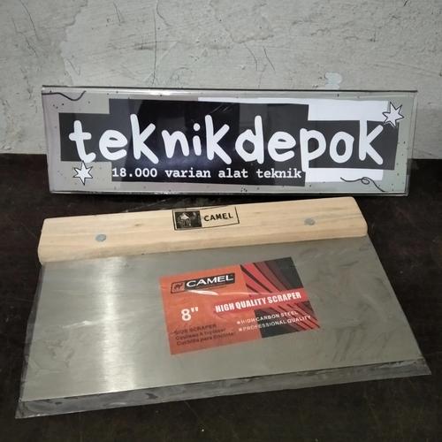 Jual Alat Perata Compound Plester Acian Kape Gypsum Kayu 8 Inch Camel ...