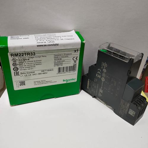 Jual Schneider Relay Kontrol Tegangan RM22TR33 untuk Proteksi Over ...