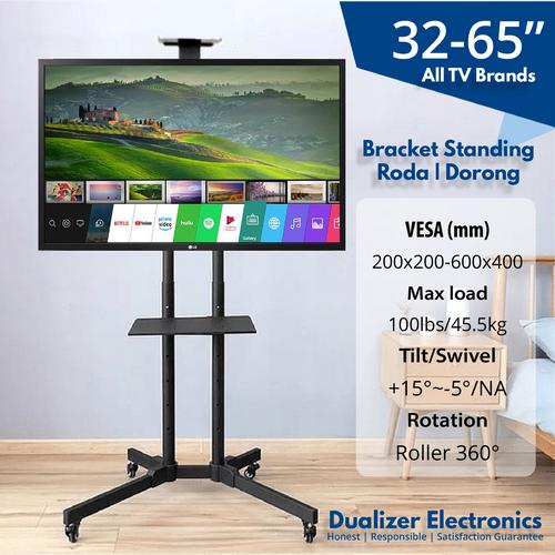 Jual Bracket Standing TV LED 32 43 49 50 55 60 65 Inch cocok untuk TV ...
