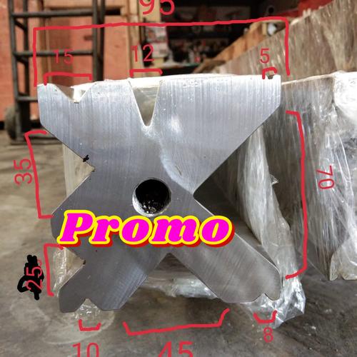 Jual Dies V block bending standart 100T - 160T panjang 3200 - Kota ...