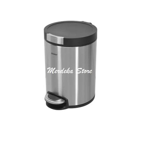 Jual KRISBOW TEMPAT SAMPAH 7L PEDAL STAINLESS PEDAL BIN SS ROUND - Jakarta Barat - MerdekaStore2 ...