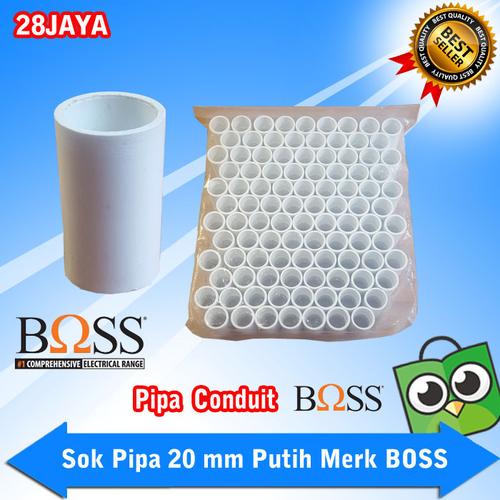 Jual SOK PIPA CONDUIT BOSS 20mm - isi 100 bh per Pack - Jakarta Pusat ...