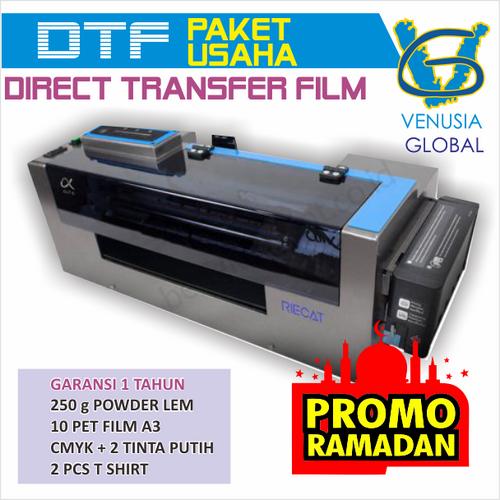 Jual Paket Usaha Mesin Sablon Digital DTF Alfa Riecat - Kota Bandung - VENUSIA GLOBAL BANDUNG ...