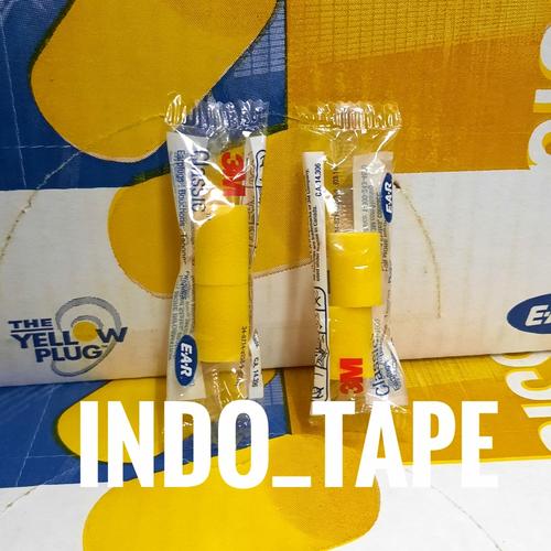 Jual Earplug 3M Clasic 310–1001 / Penyumbat Telinga busa / Anti Bising ...