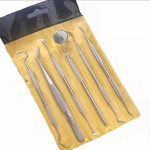 Jual Dental Kit instrument isi 6 pieces Alat Standar Kedokteran gigi ...
